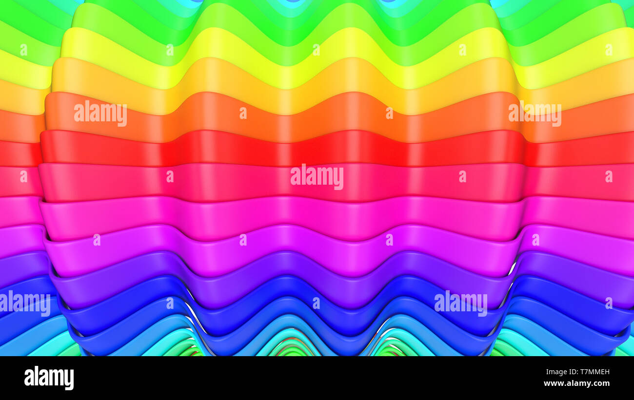 Render of 3D Geometric Abstract Background Stock Photo - Alamy