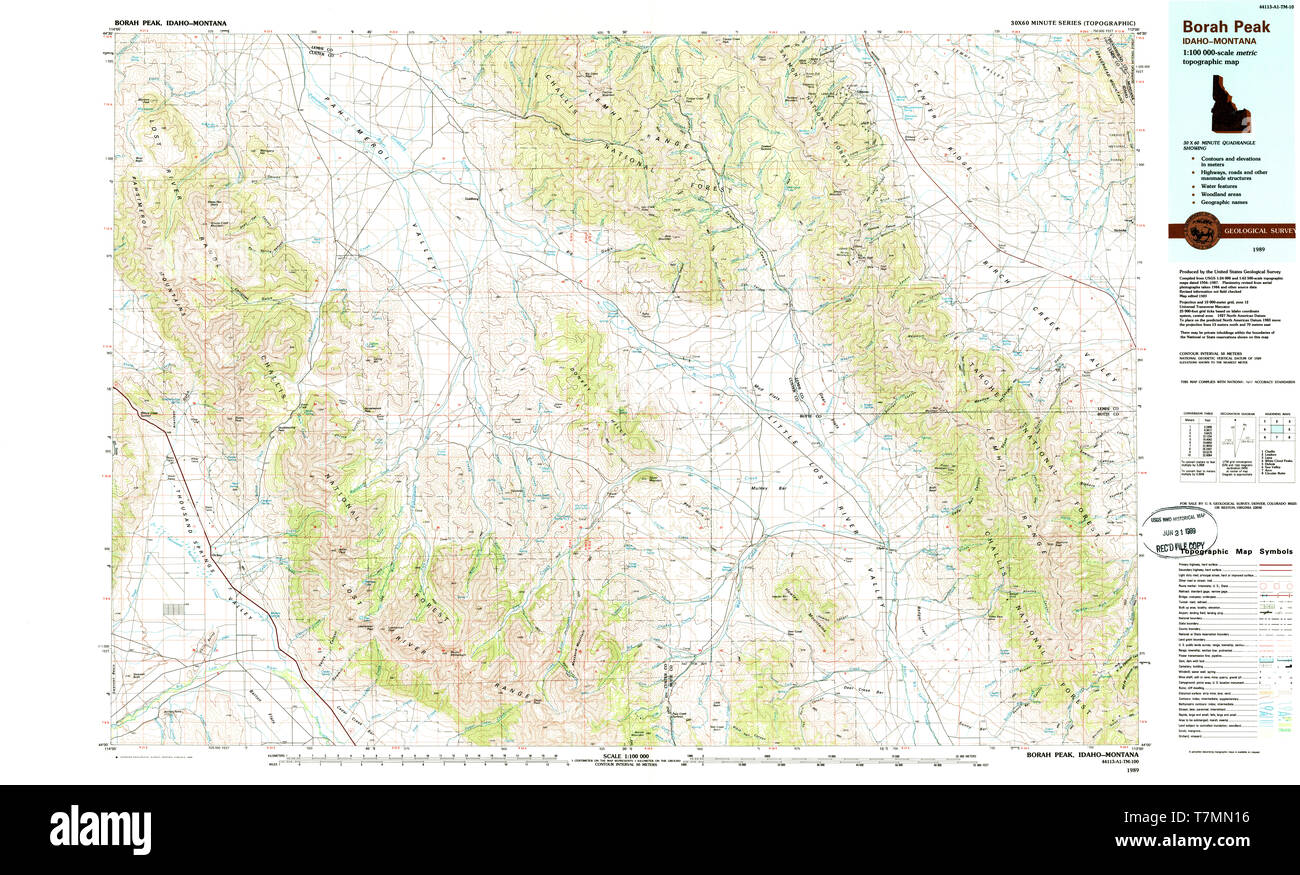 Idaho borah peak hi-res stock photography and images - Alamy