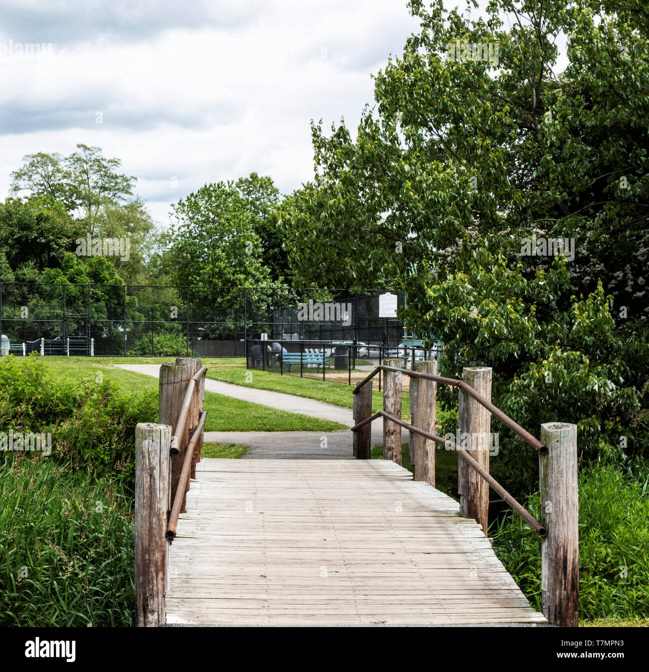 Small Bridge Over Stream High Resolution Stock Photography and Images ...