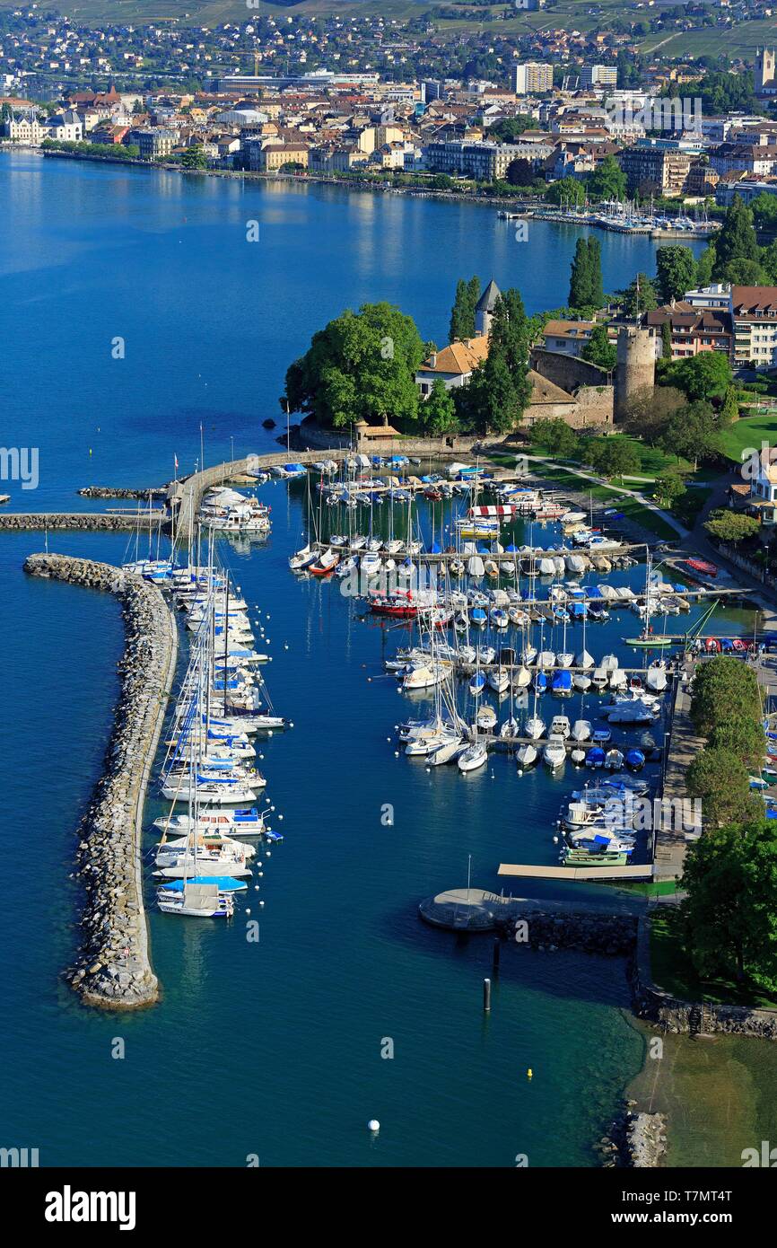 Geneva switzerland landscape vertical hi-res stock photography and ...