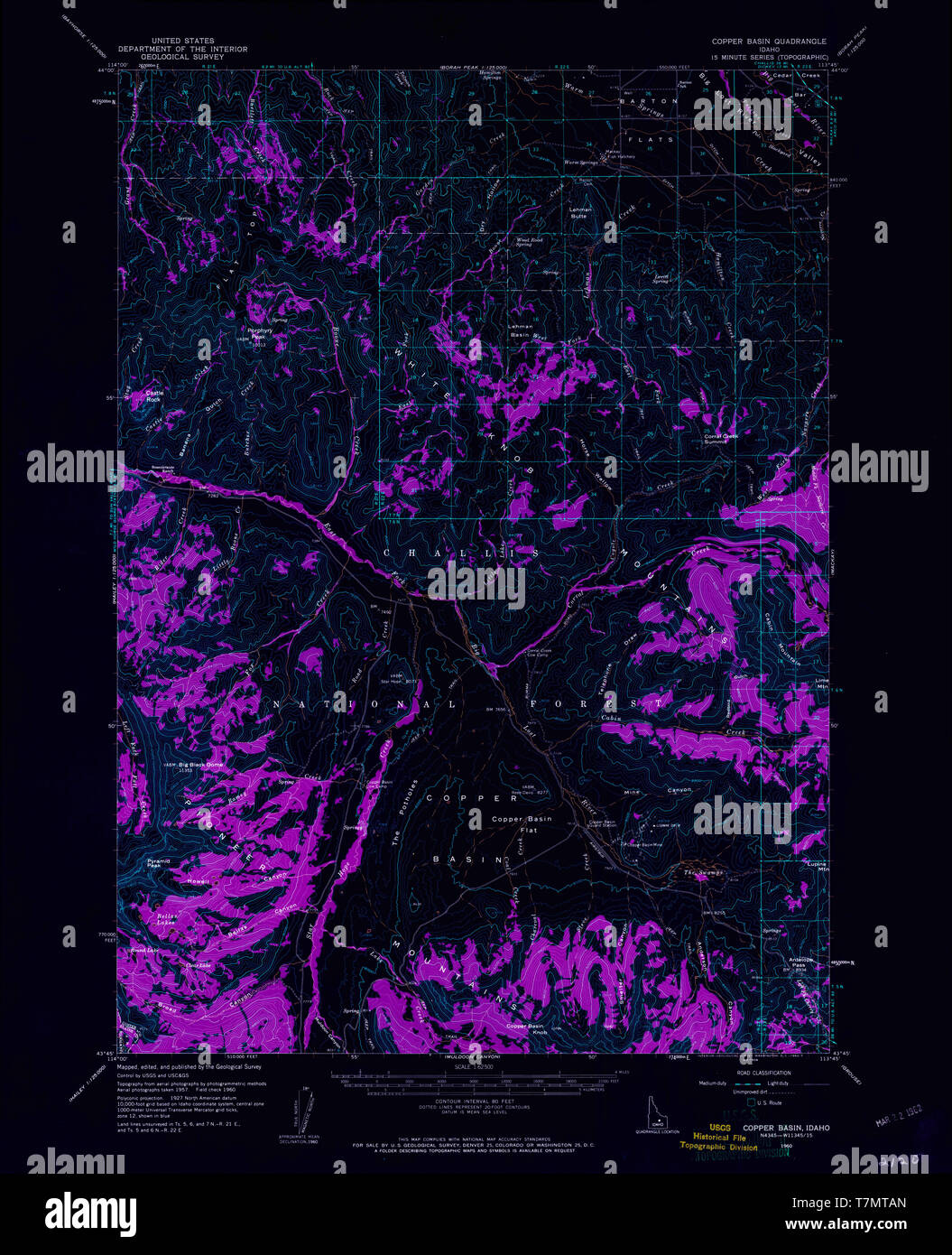 Geological survey map copper hi-res stock photography and images - Alamy