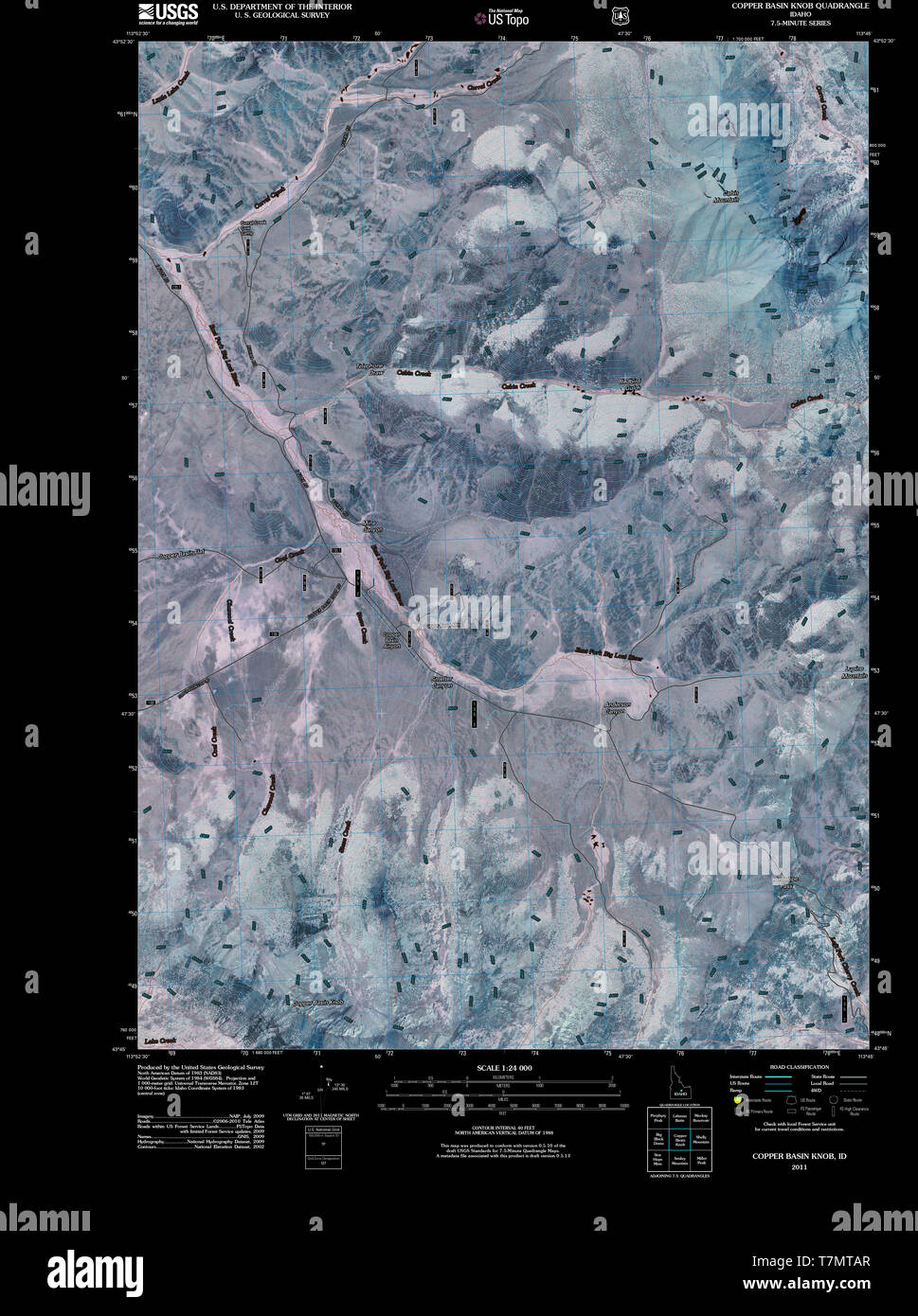 Geological survey map copper hi-res stock photography and images - Alamy