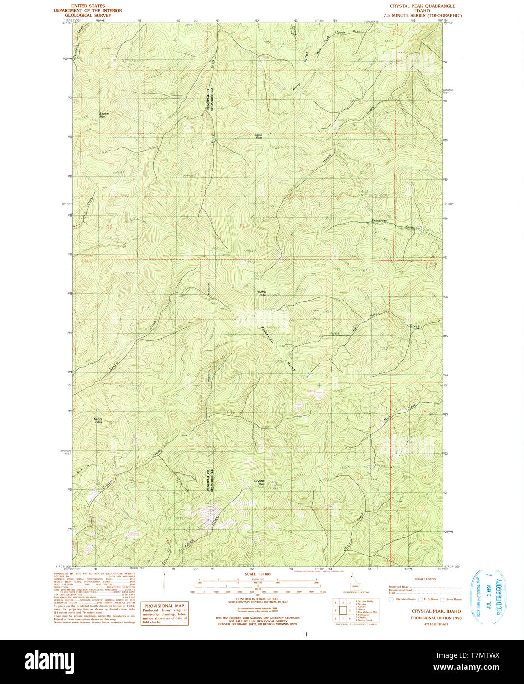 Crystal peak historical hi-res stock photography and images - Alamy