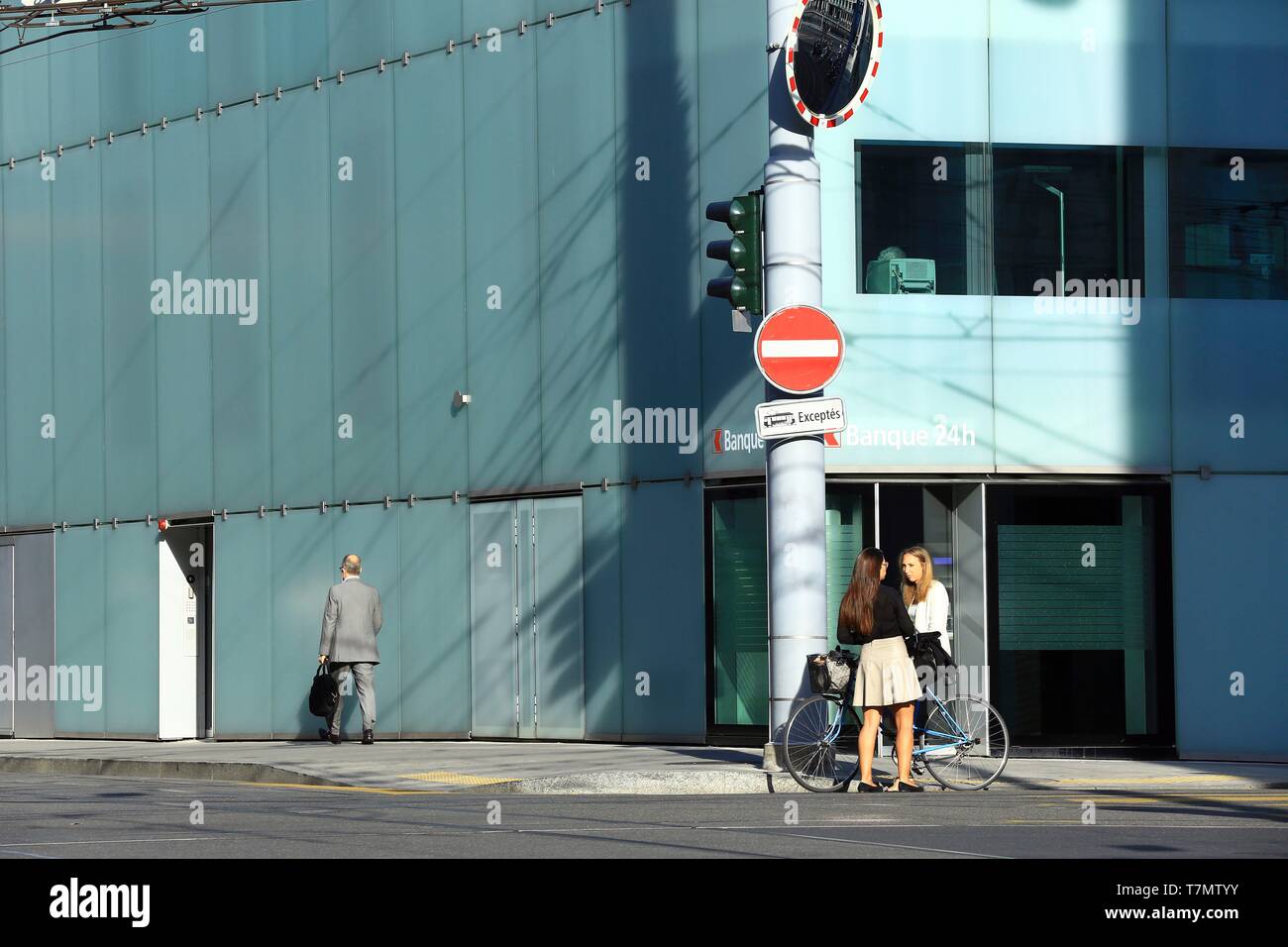 Geneva rue de la hi-res stock photography and images - Alamy
