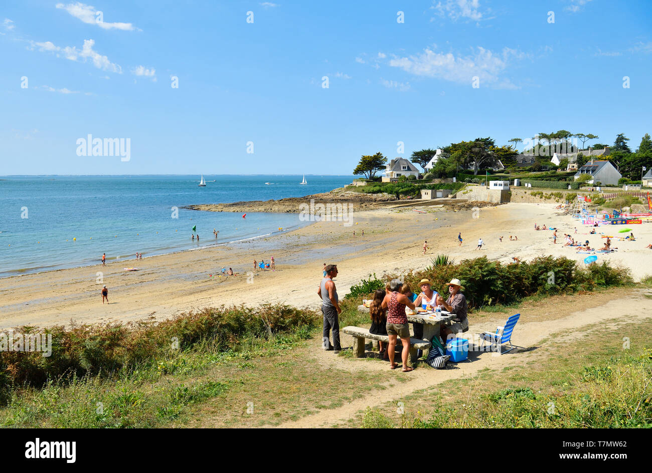France, Morbihan, Gulf of Morbihan, Regional Natural Park of the Gulf ...