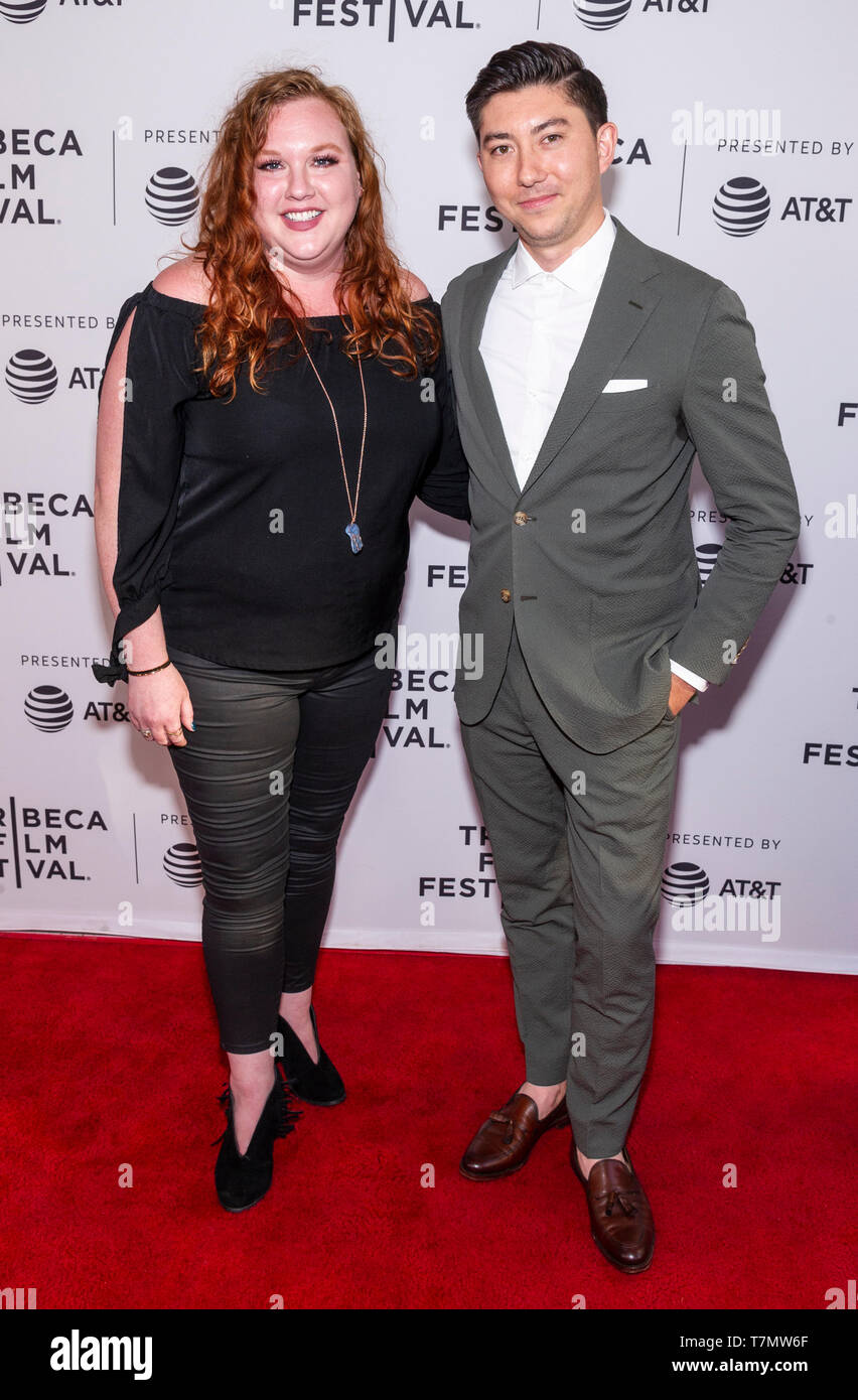 New York, NY - April 27, 2019: Gabrielle Pickle, Takashi Dossier attend ...