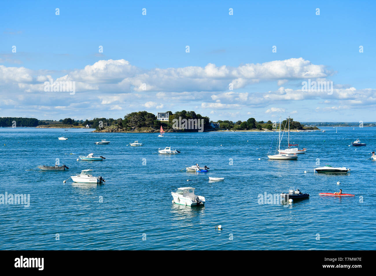 France, Morbihan, Gulf of Morbihan, Regional Natural Park of the Gulf ...
