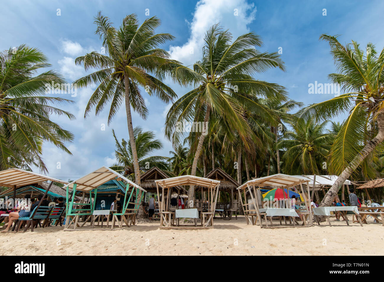 beautiful landscape at Daku island , Siargao , Philippines Stock Photo ...