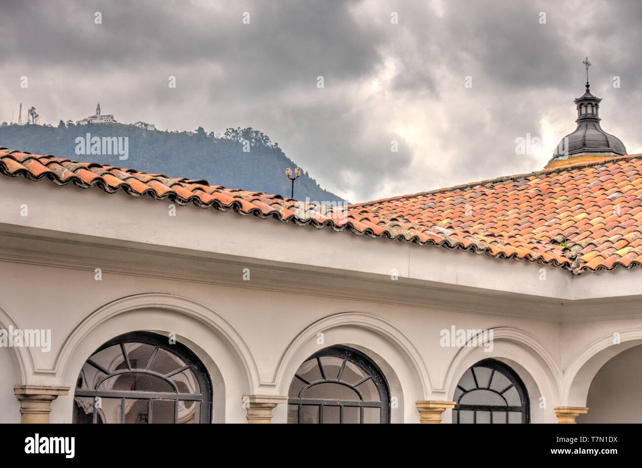 Bogota, Colonial house Stock Photo - Alamy