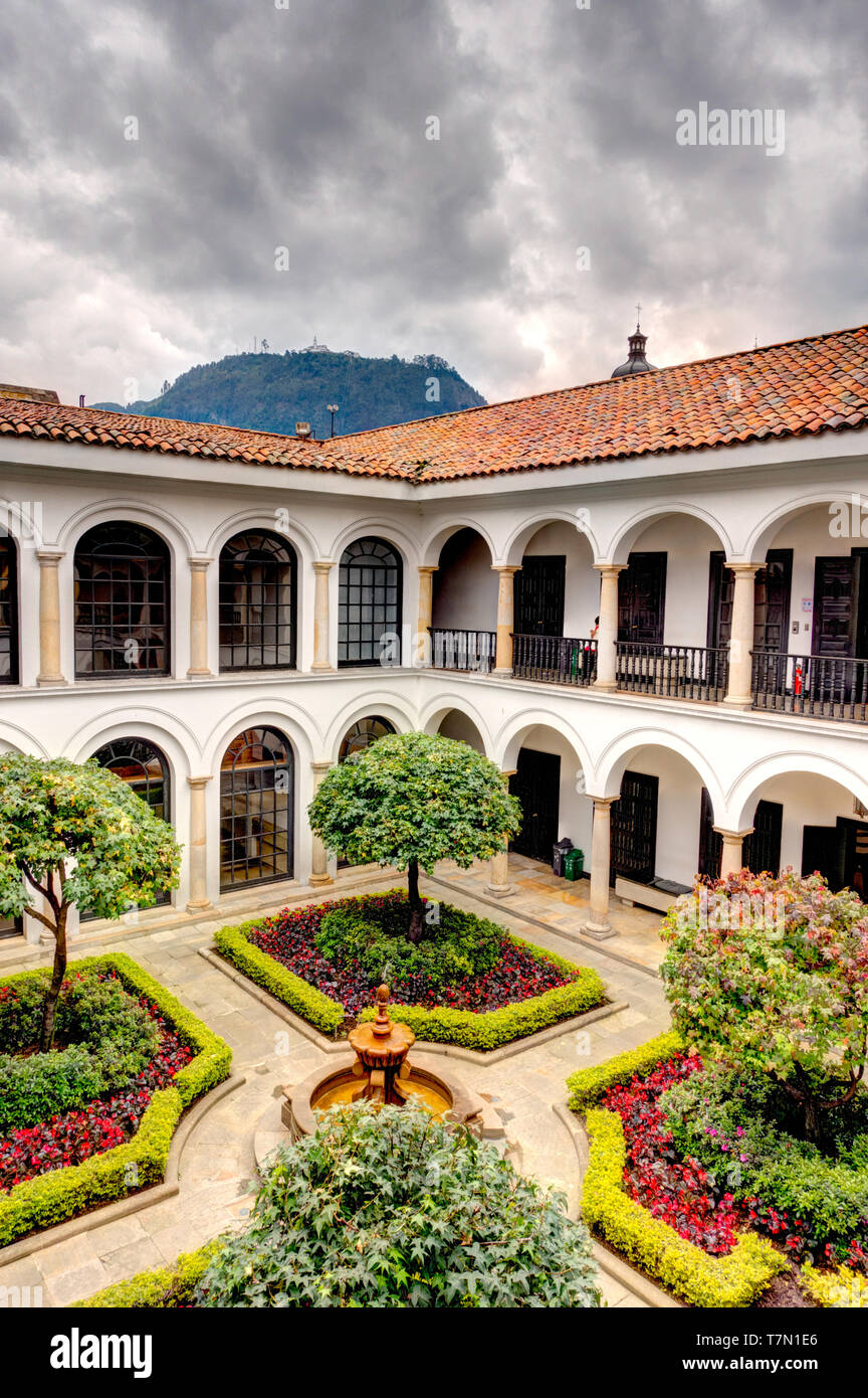 Bogota, Colonial house Stock Photo - Alamy