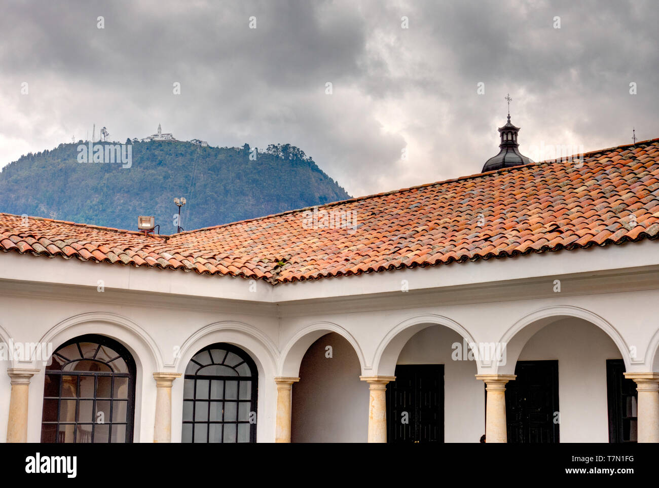 Bogota, Colonial house Stock Photo - Alamy