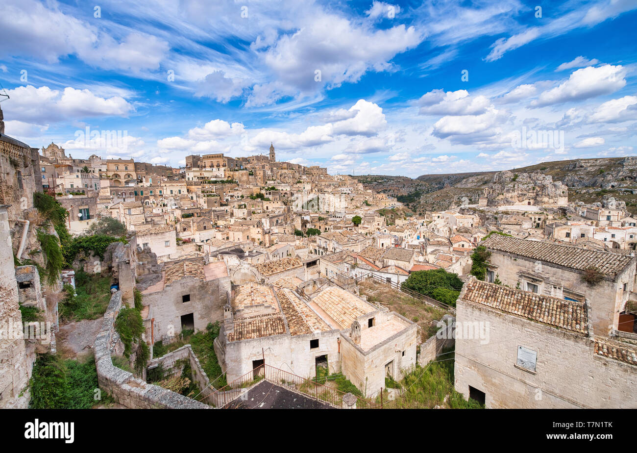 Matera cityscape hi-res stock photography and images - Alamy