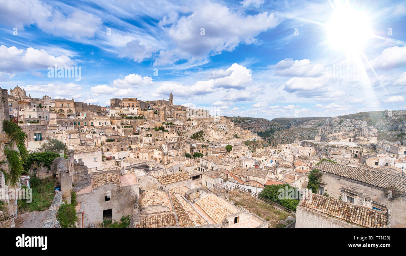 Matera cityscape hi-res stock photography and images - Alamy