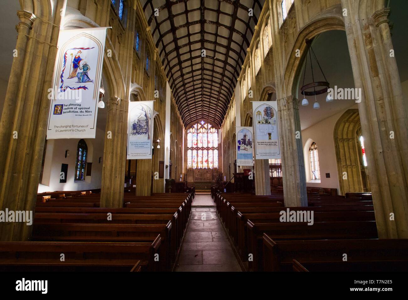 St lawrence evesham church hi-res stock photography and images - Alamy
