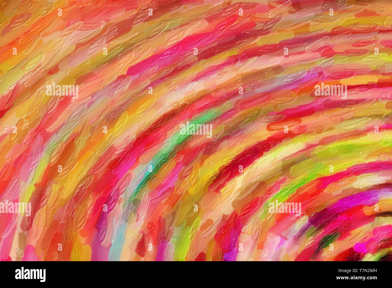 Colorful oil painting hand-painted art illustration : abstract texture ...