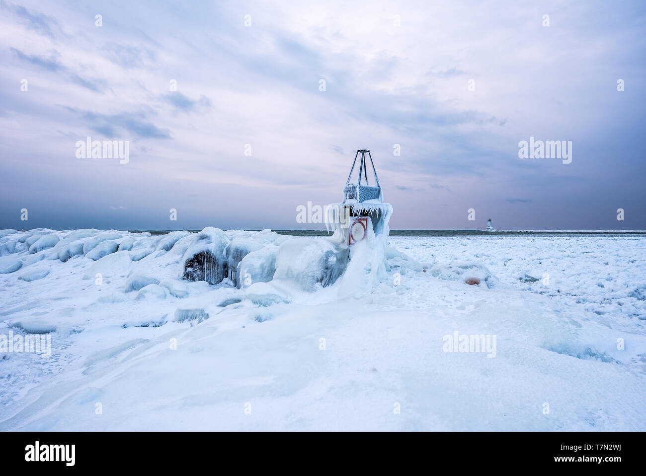 Divided Highway Sign Stock Photo - Alamy