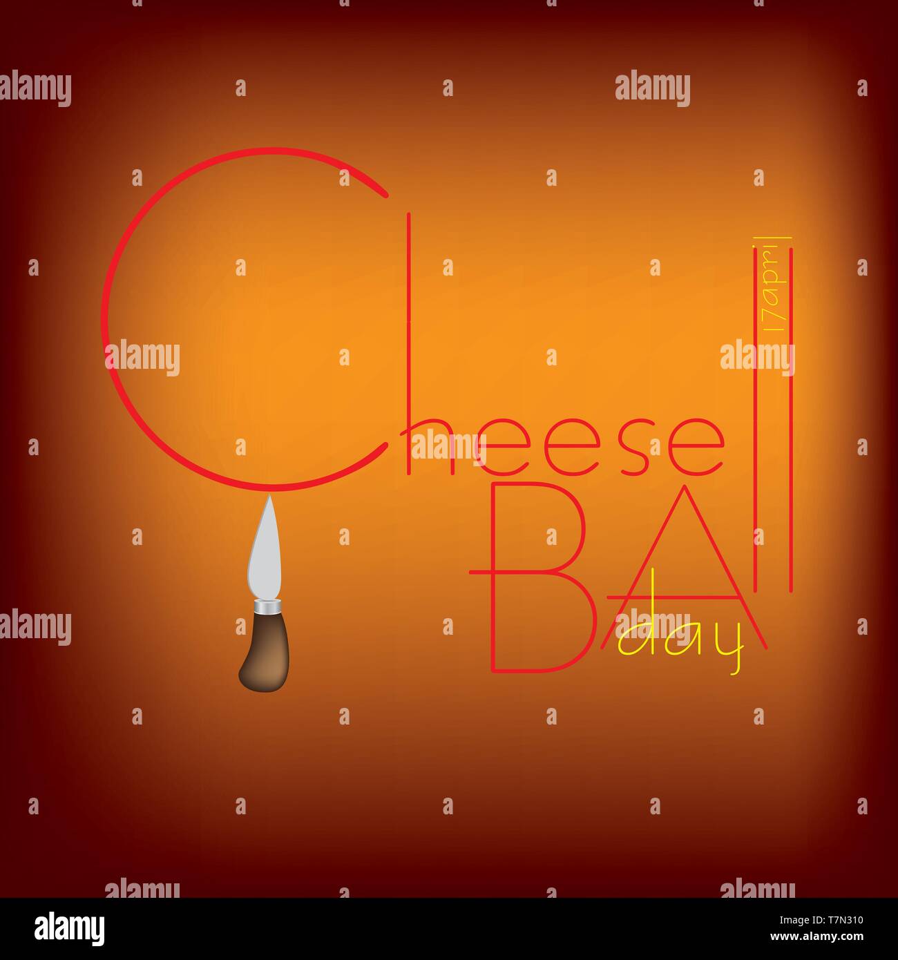 Cheeseball Stock Vector Images - Alamy