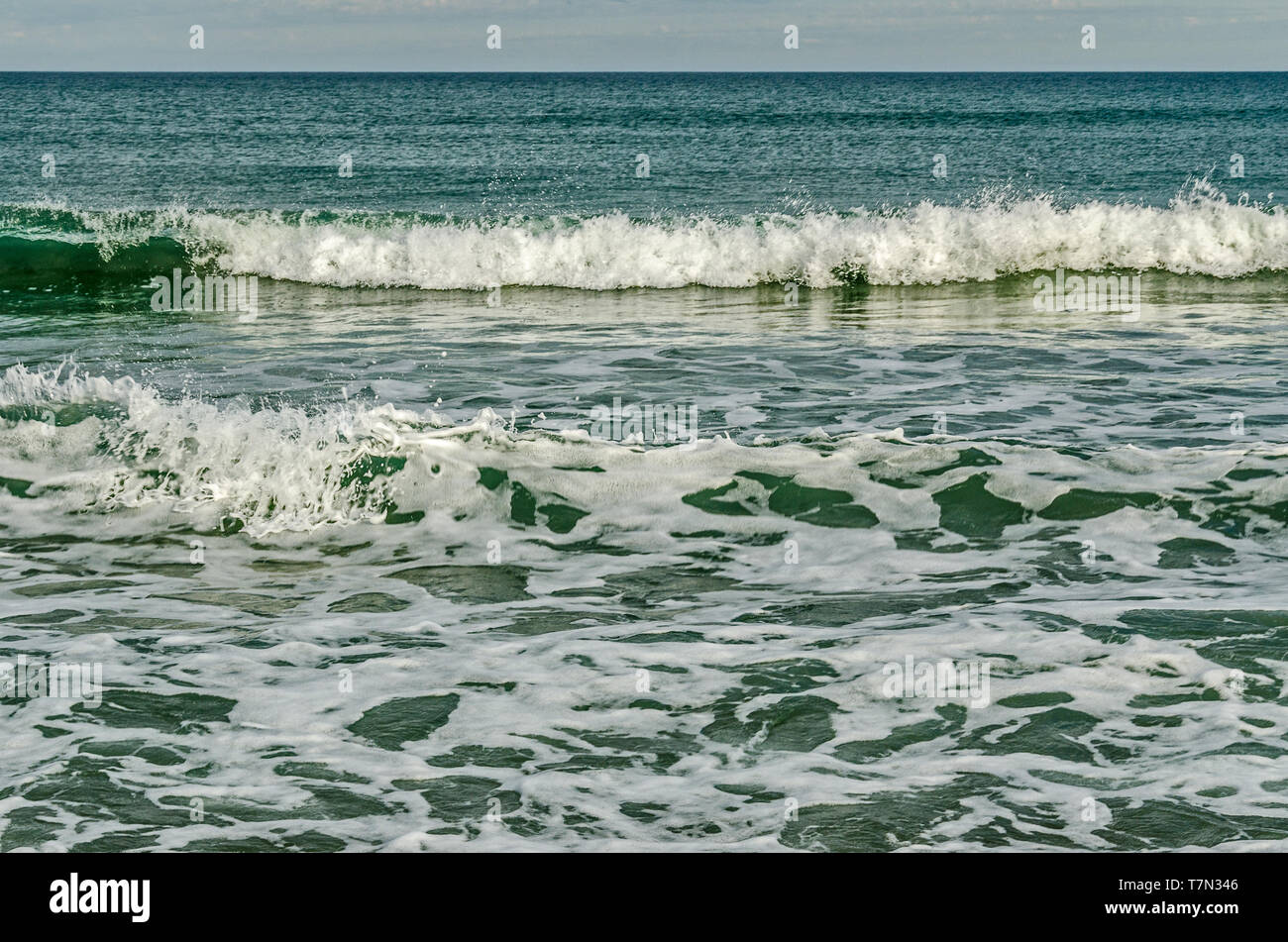 Divided Highway Sign Stock Photo - Alamy