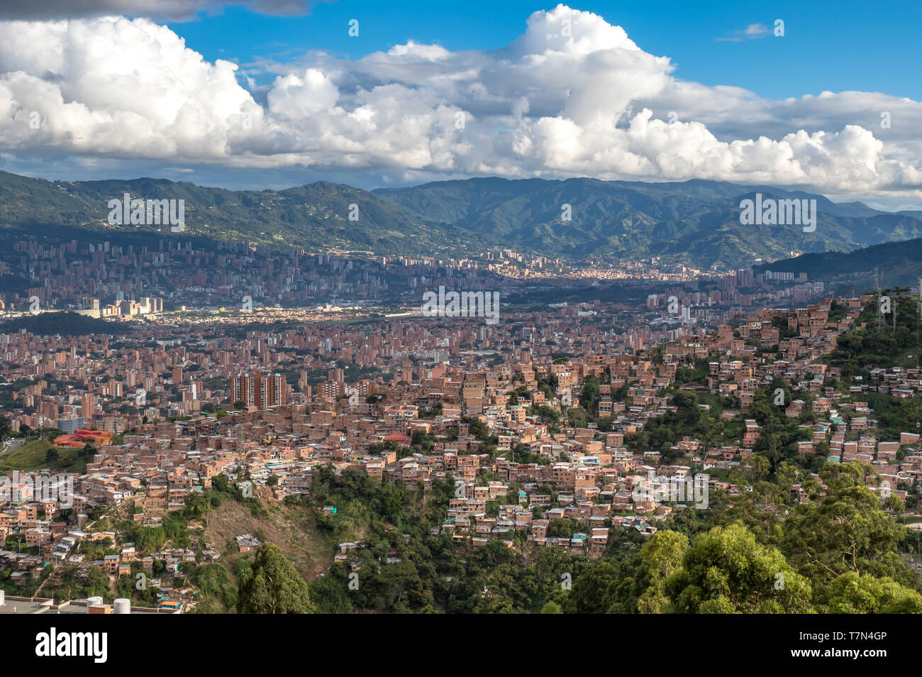 The modern, transformed, Medellin, Colombia Stock Photo - Alamy