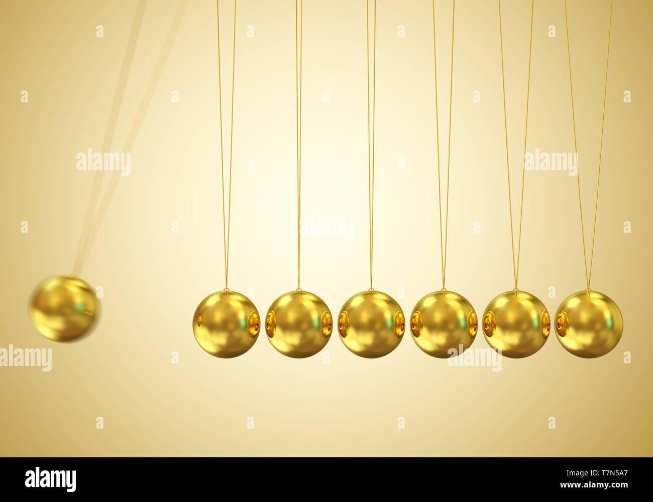 Moving metal balls hi-res stock photography and images - Alamy