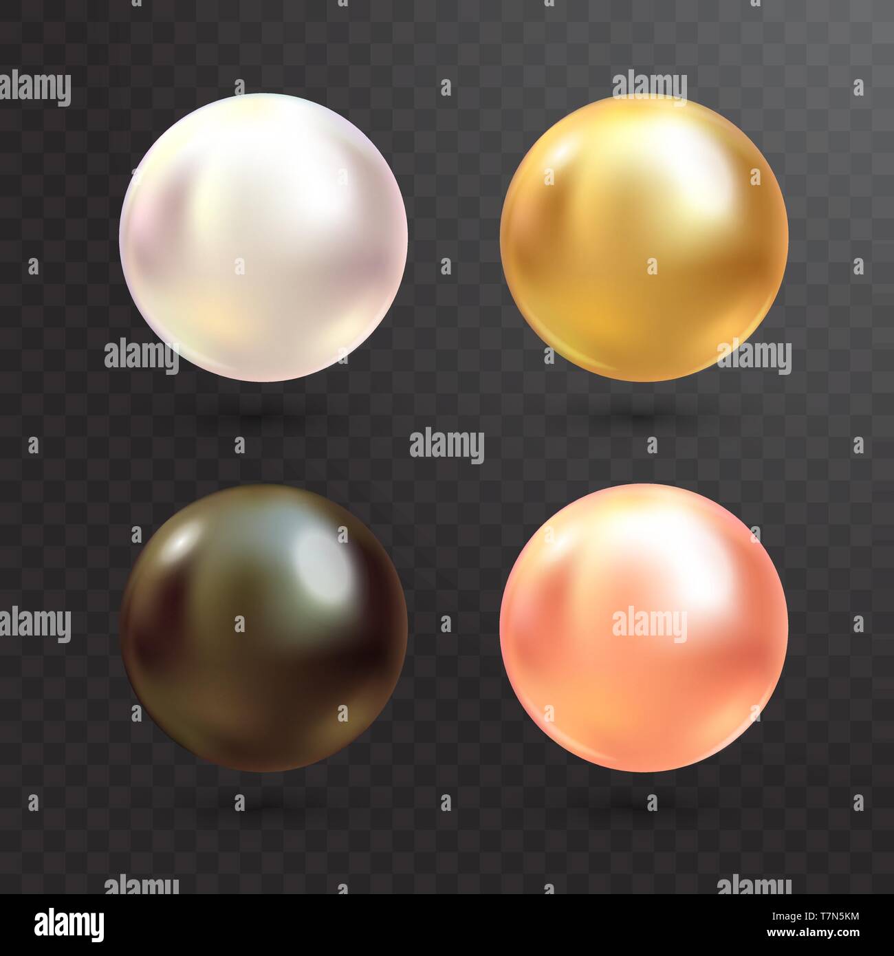 Pearl Vector Background