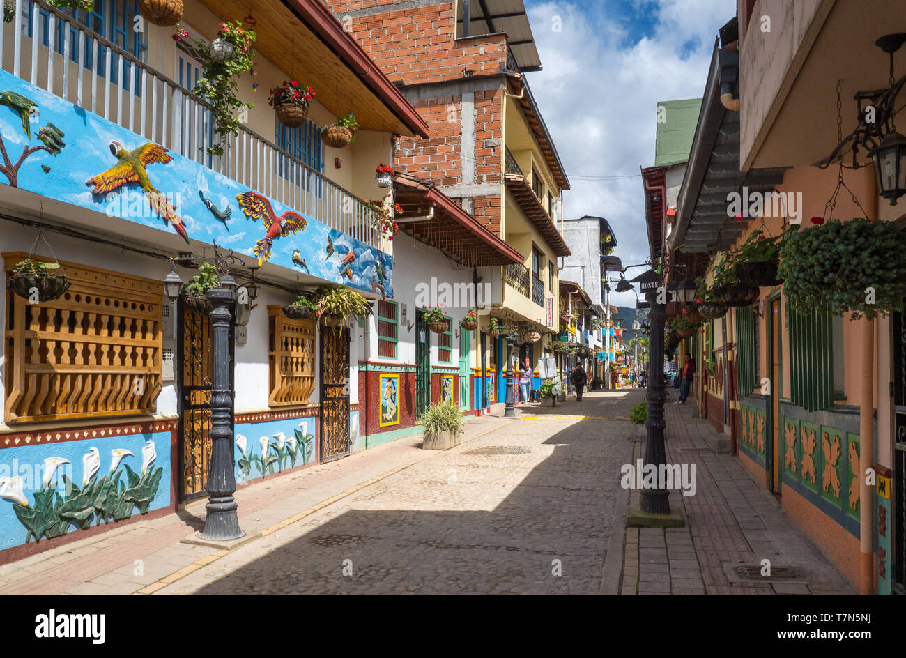 Guatapé, Colombia. One of Colombia's most beautiful and colorful towns ...