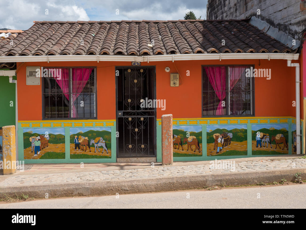 Guatapé, Colombia. One of Colombia's most beautiful and colorful towns ...