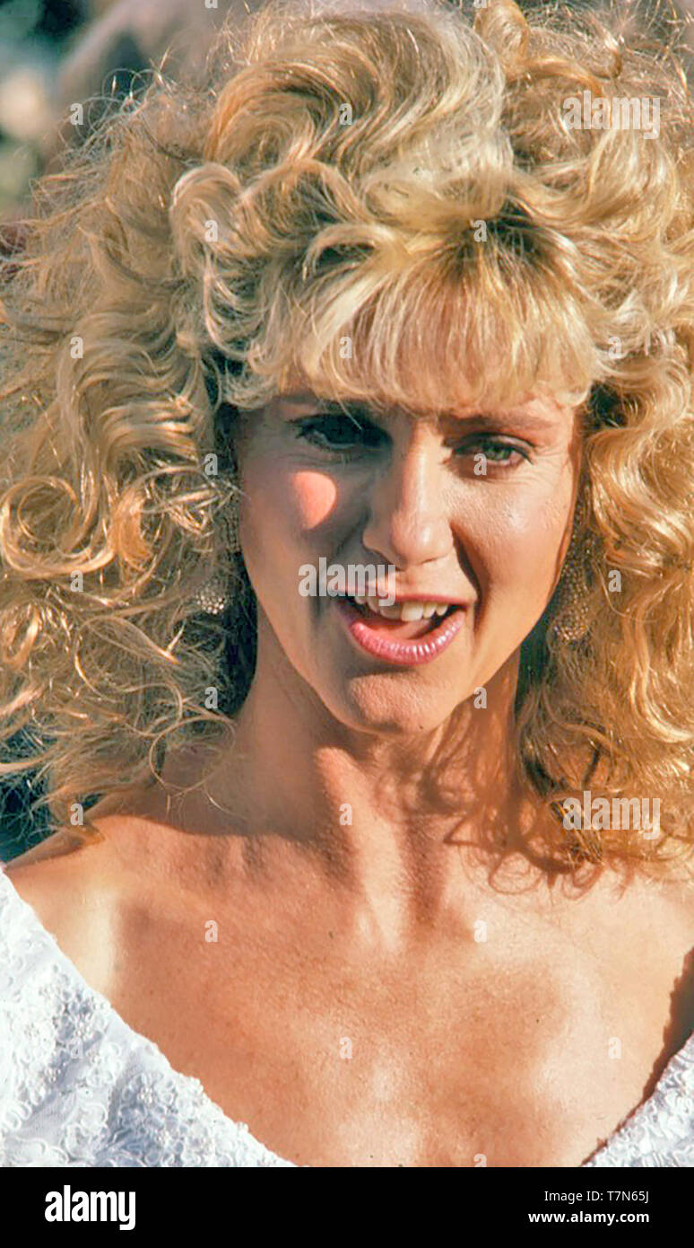 Australian Singer Actress Olivia Newton John High Resolution Stock ...