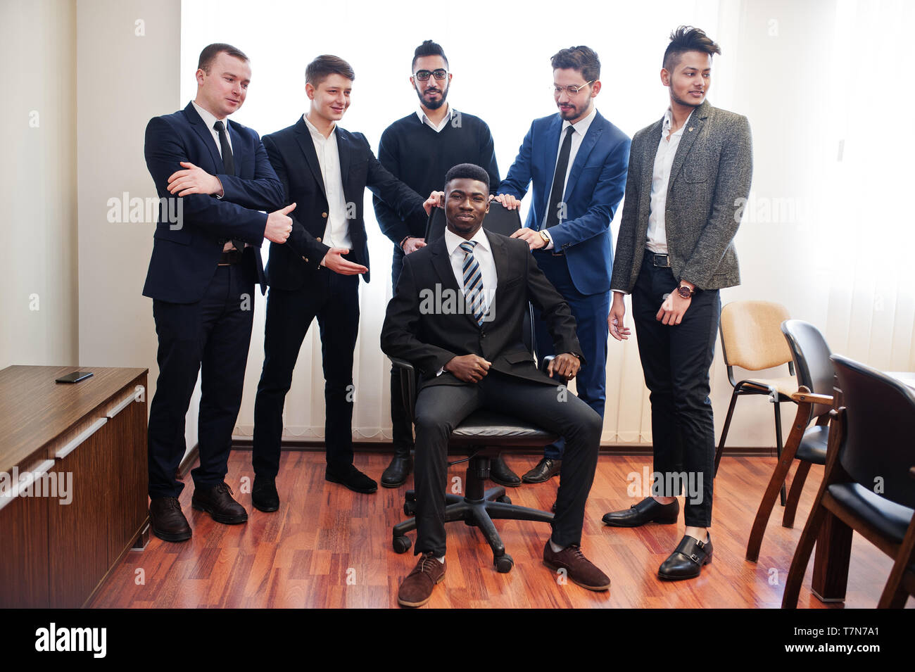 Diverse Group Of Men