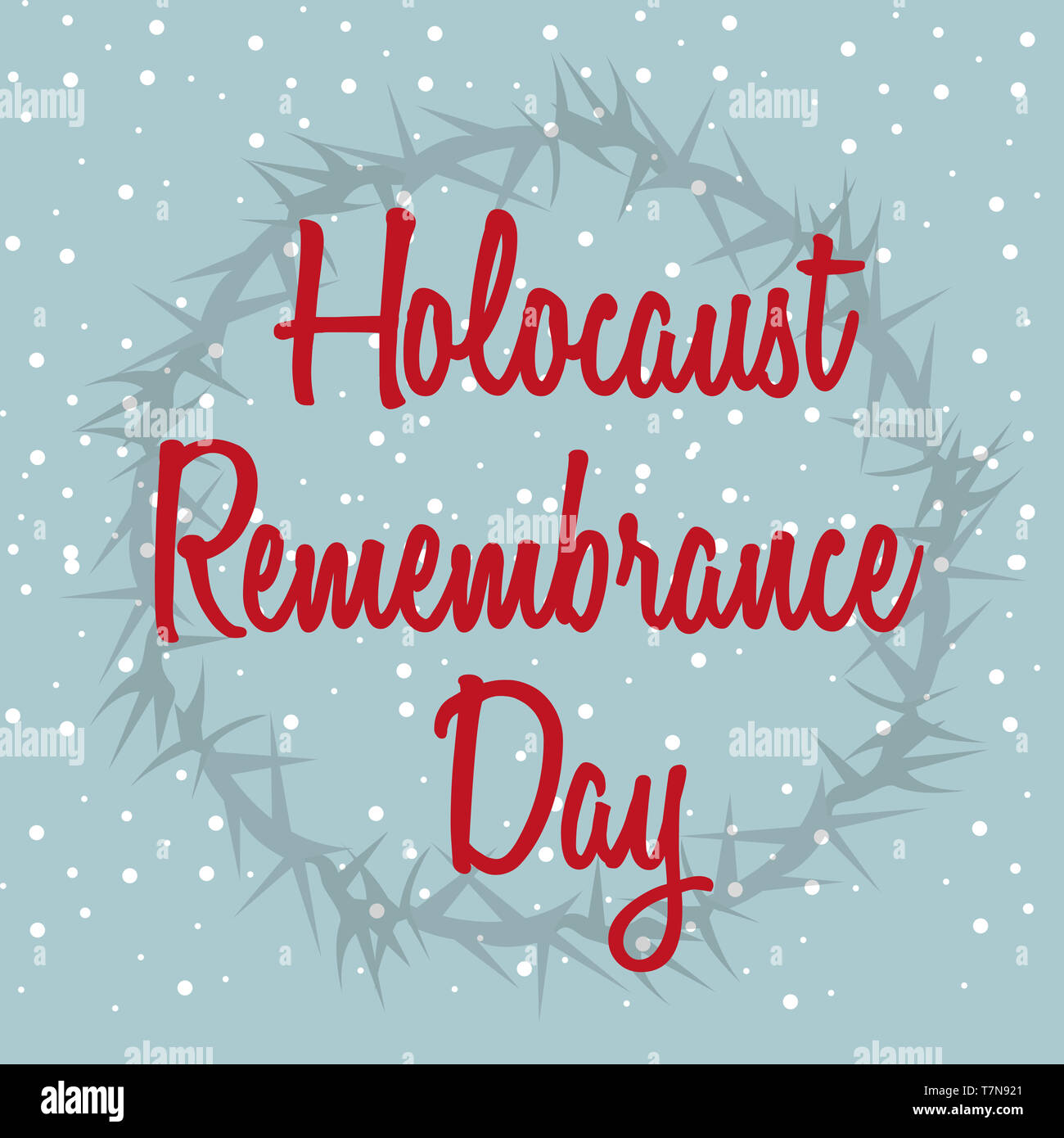 Vector illustration of a Background for We Will Never Forget. Holocaust ...
