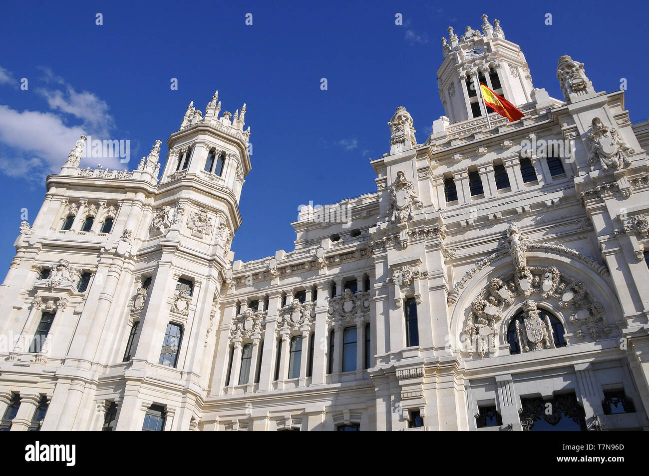 Palacio de Comunicaciones, Palacio de Cibeles, Cybele Palace, Madrid ...