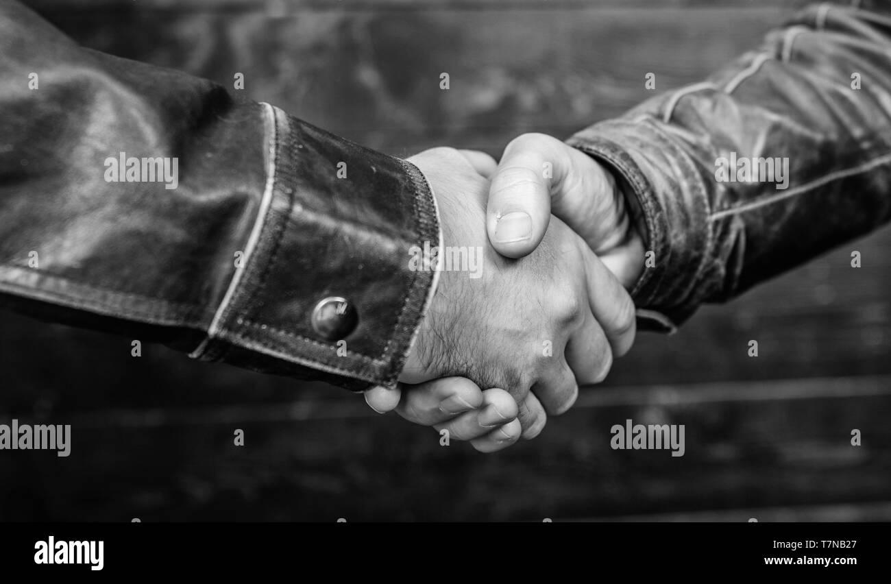 Handshake gesture concept. Partnership and business deal. Successful ... Handshake gesture concept. Partnership and business deal. Successful ...