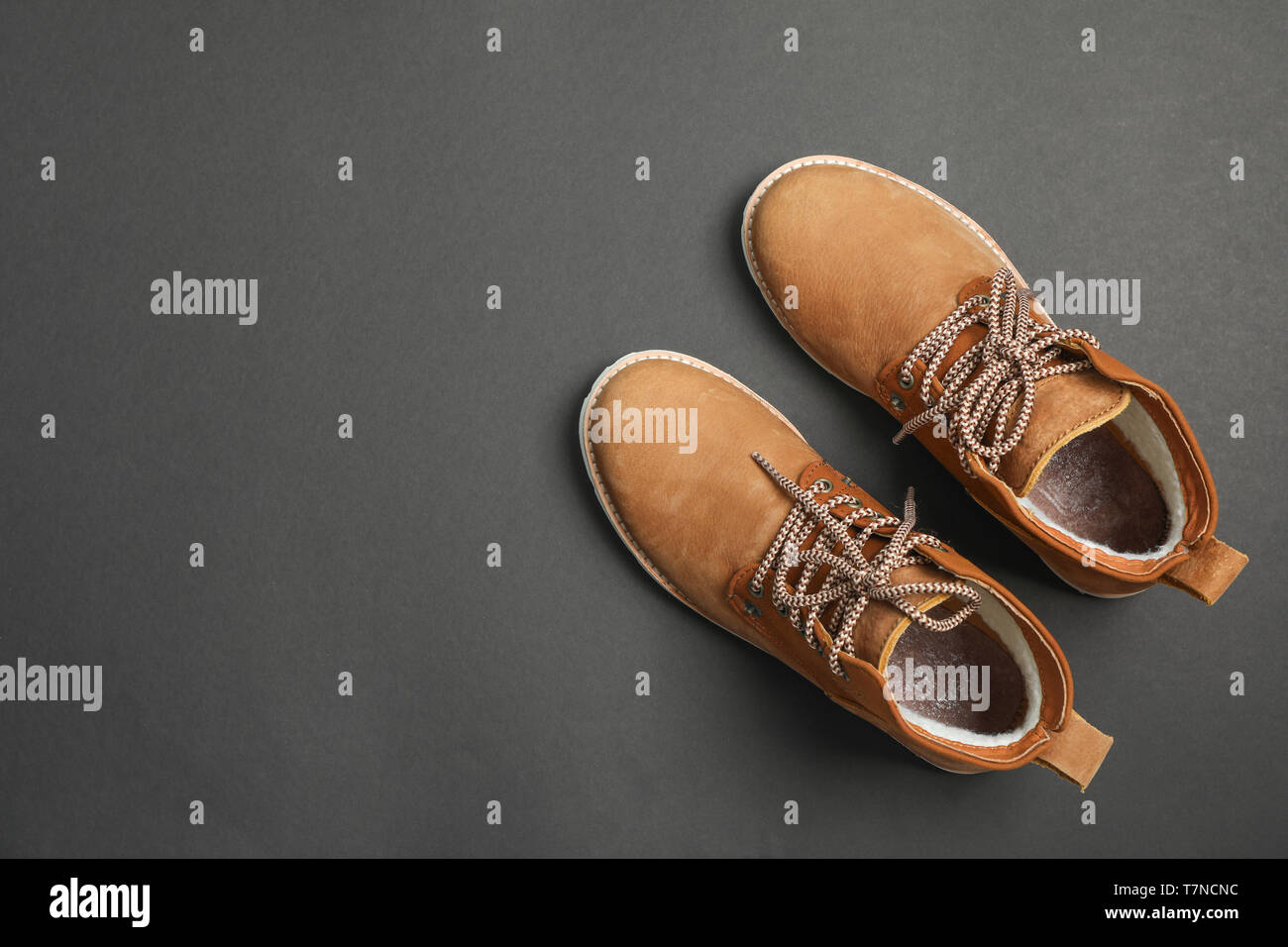 Tied up boots hi-res stock photography and images - Alamy