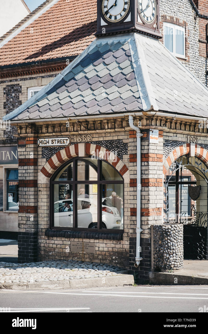 Sheringham norfolk high street hi-res stock photography and images - Alamy