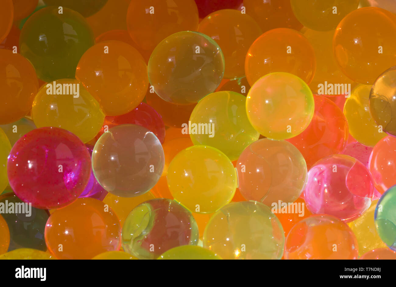 Background from bright colored balls Stock Photo - Alamy