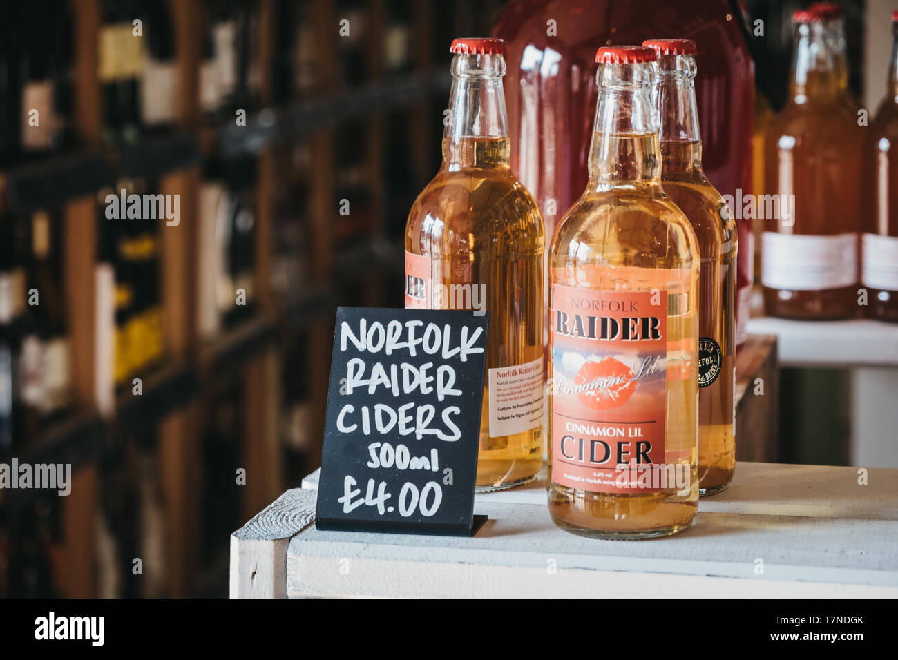 Norfolk raider cider hi-res stock photography and images - Alamy