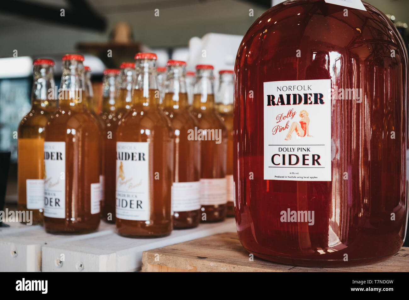 Norfolk raider cider hi-res stock photography and images - Alamy
