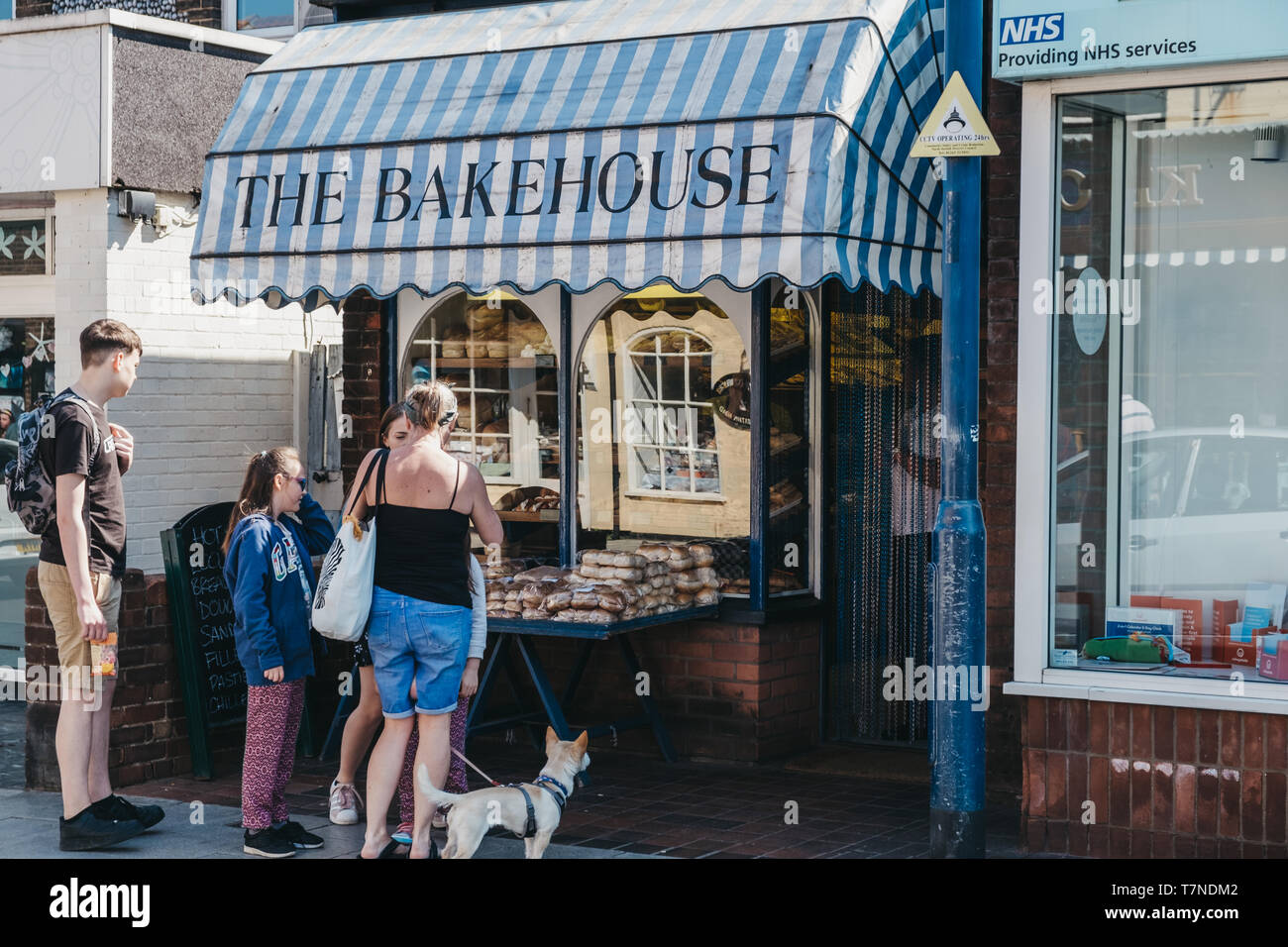 Sheringham norfolk high street hi-res stock photography and images - Alamy
