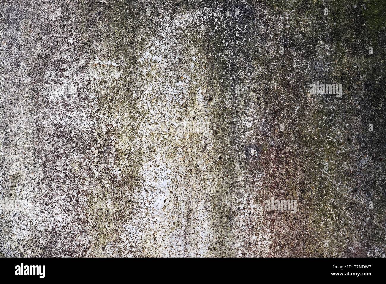 Close up surface of concrete and cements wall texture with some color ...