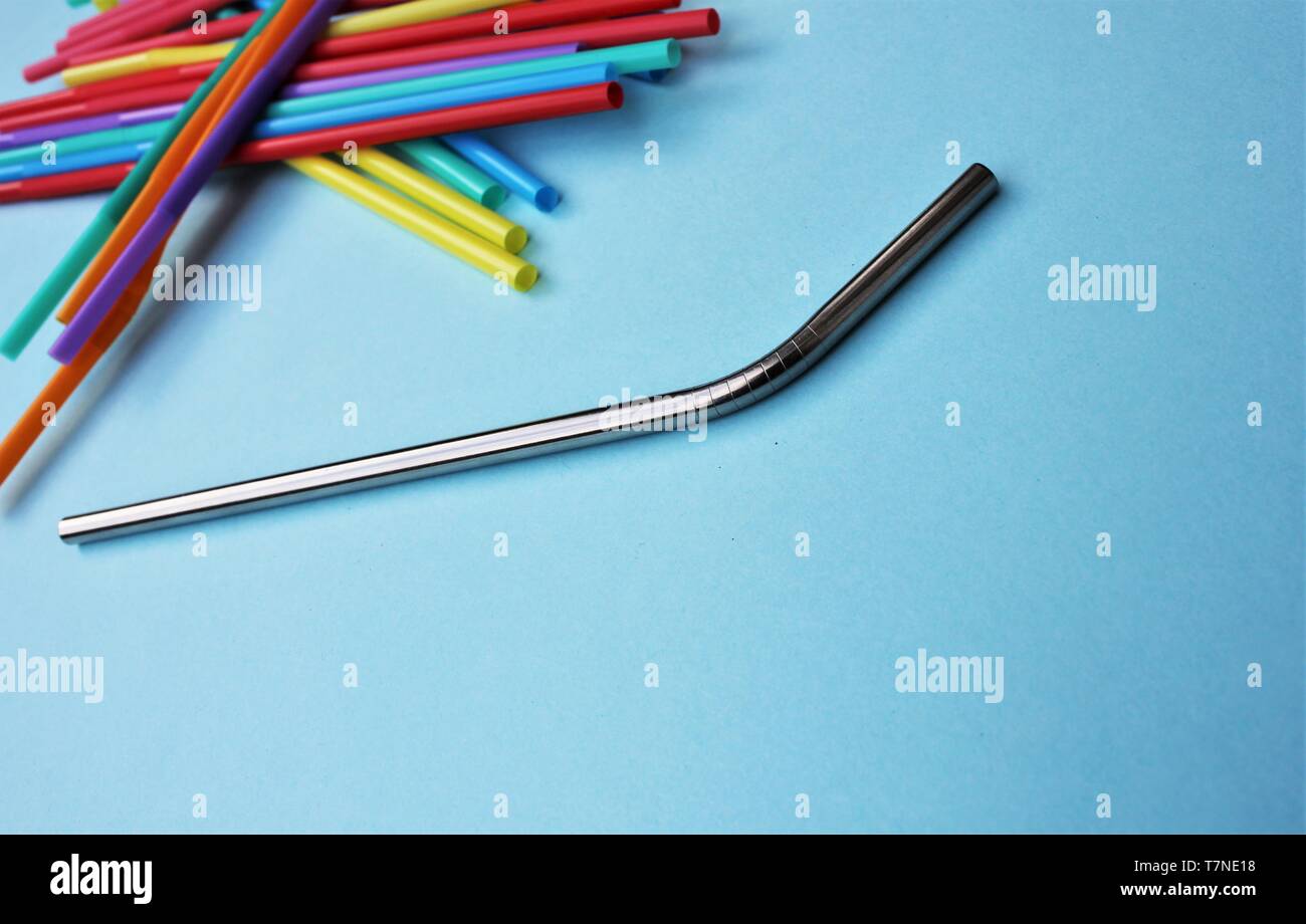 straw straws metal reusable plastic drinking background colourful full ...