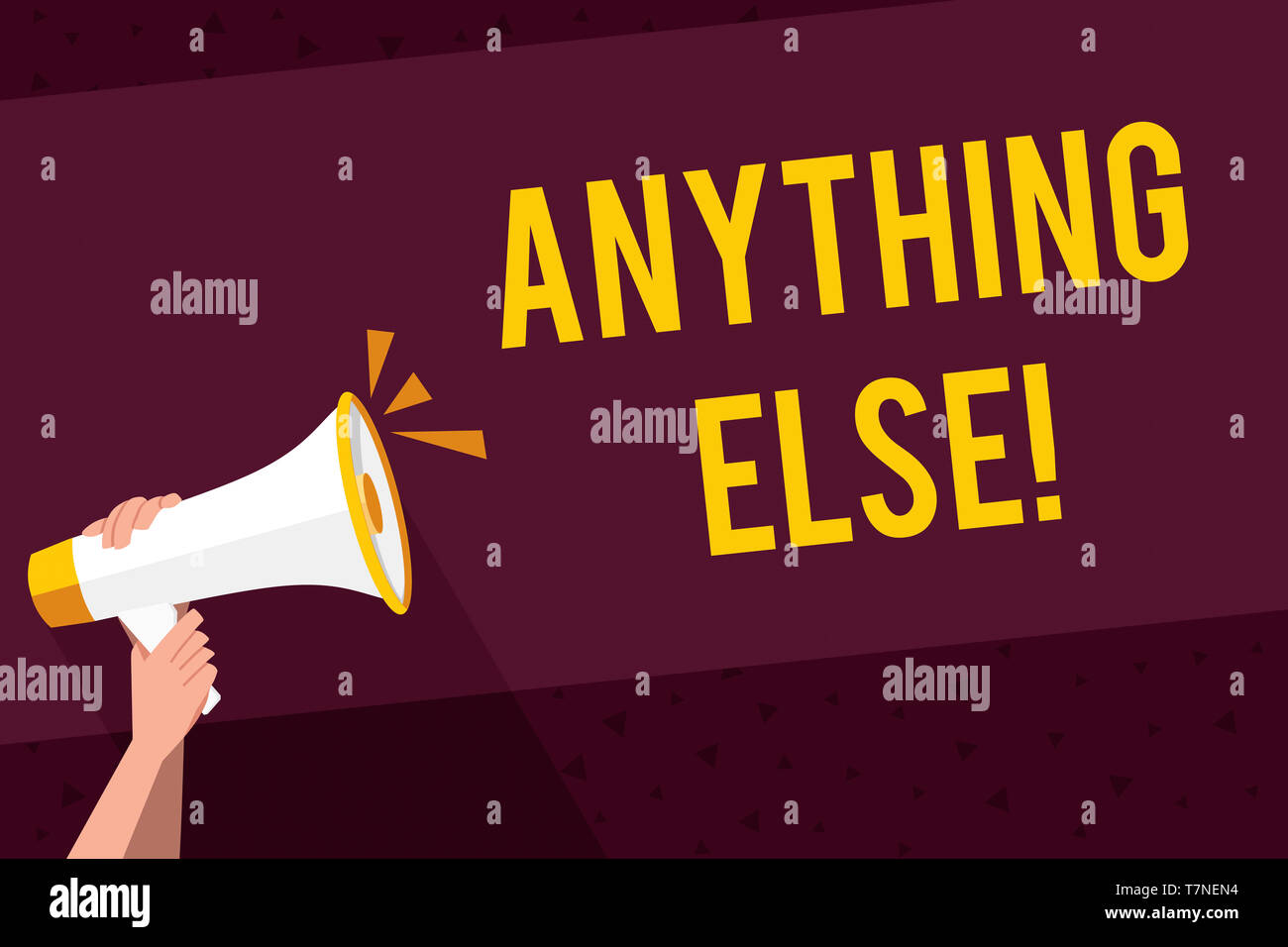 Writing note showing Anything Else. Business concept for can be of ...