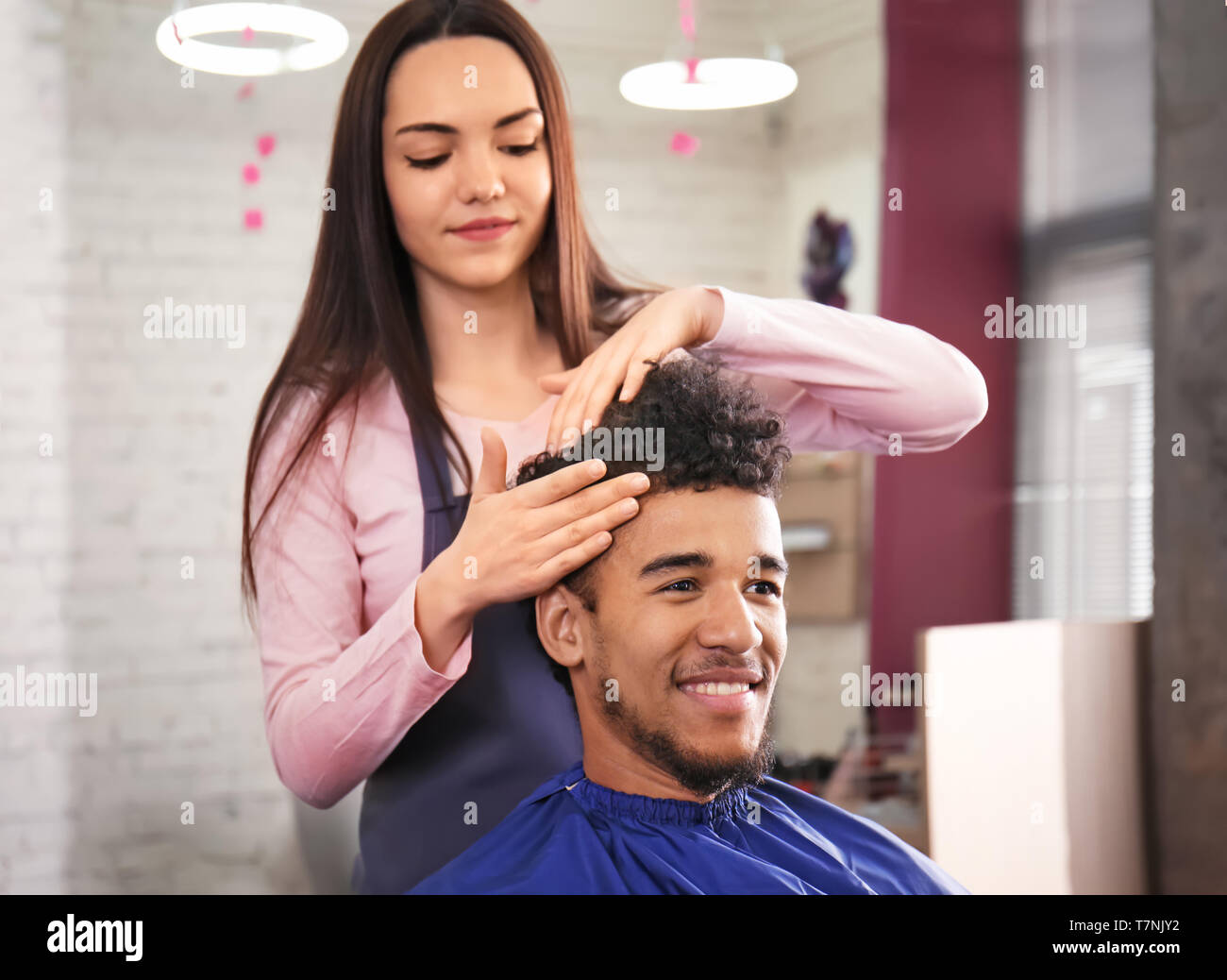 African hair wraps hi-res stock photography and images - Alamy