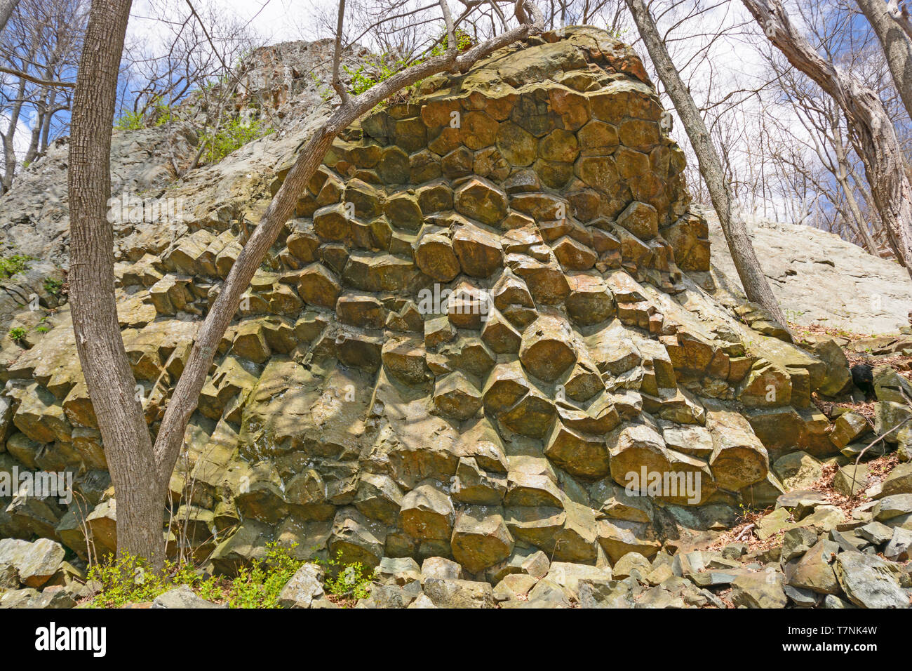 Columnar basalt formation hi-res stock photography and images - Alamy