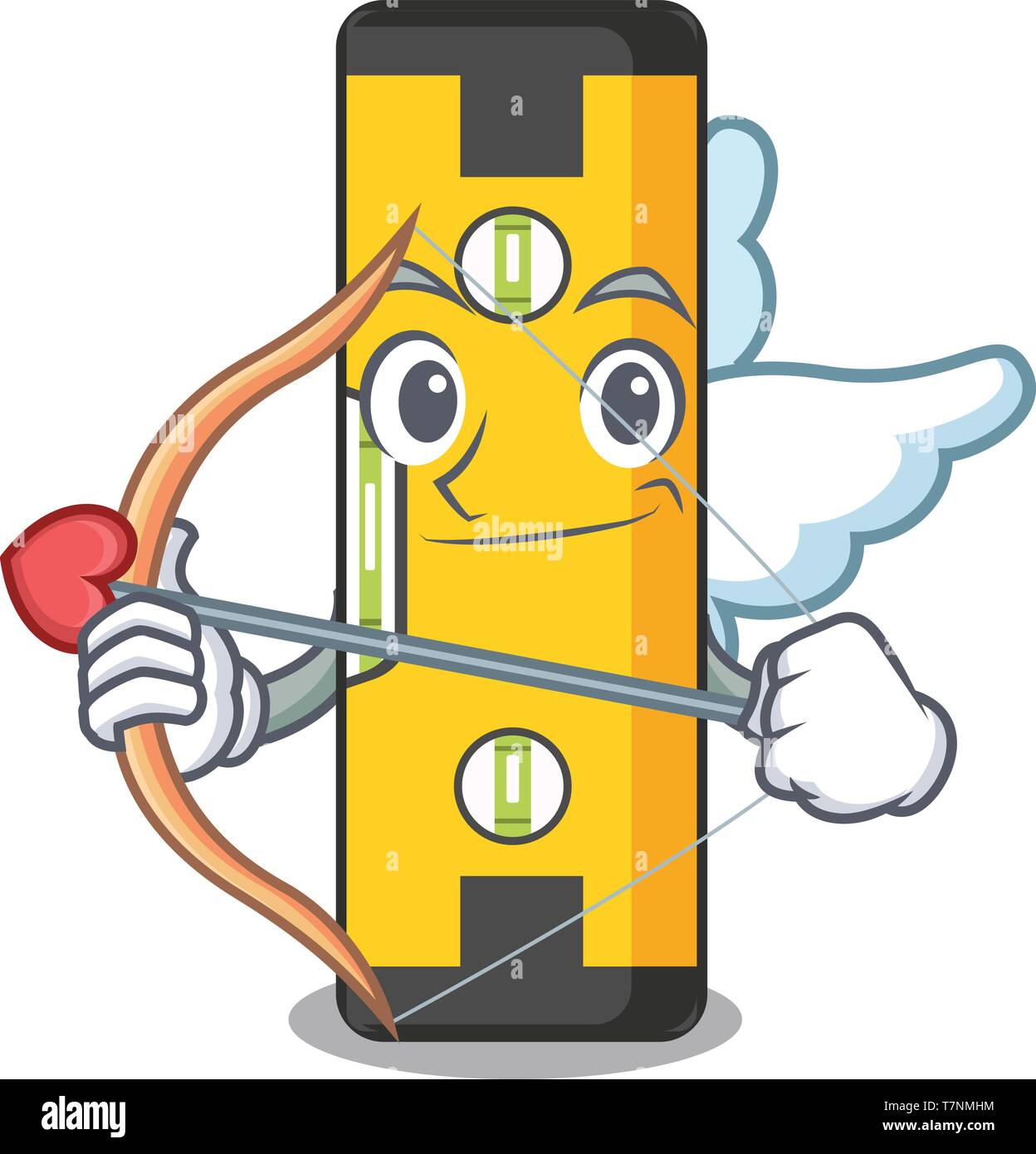 Spirit level cartoon hi-res stock photography and images - Alamy