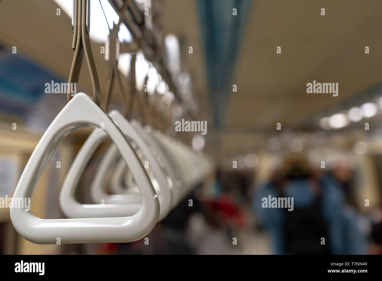 Hold the handrail hi-res stock photography and images - Alamy