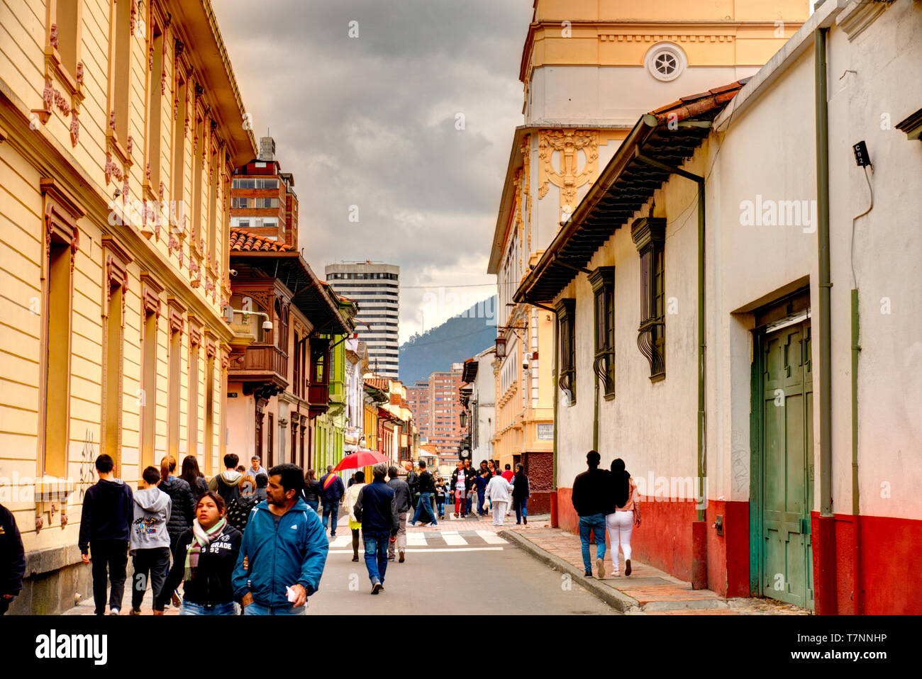 Bogota colombia street hi-res stock photography and images - Alamy