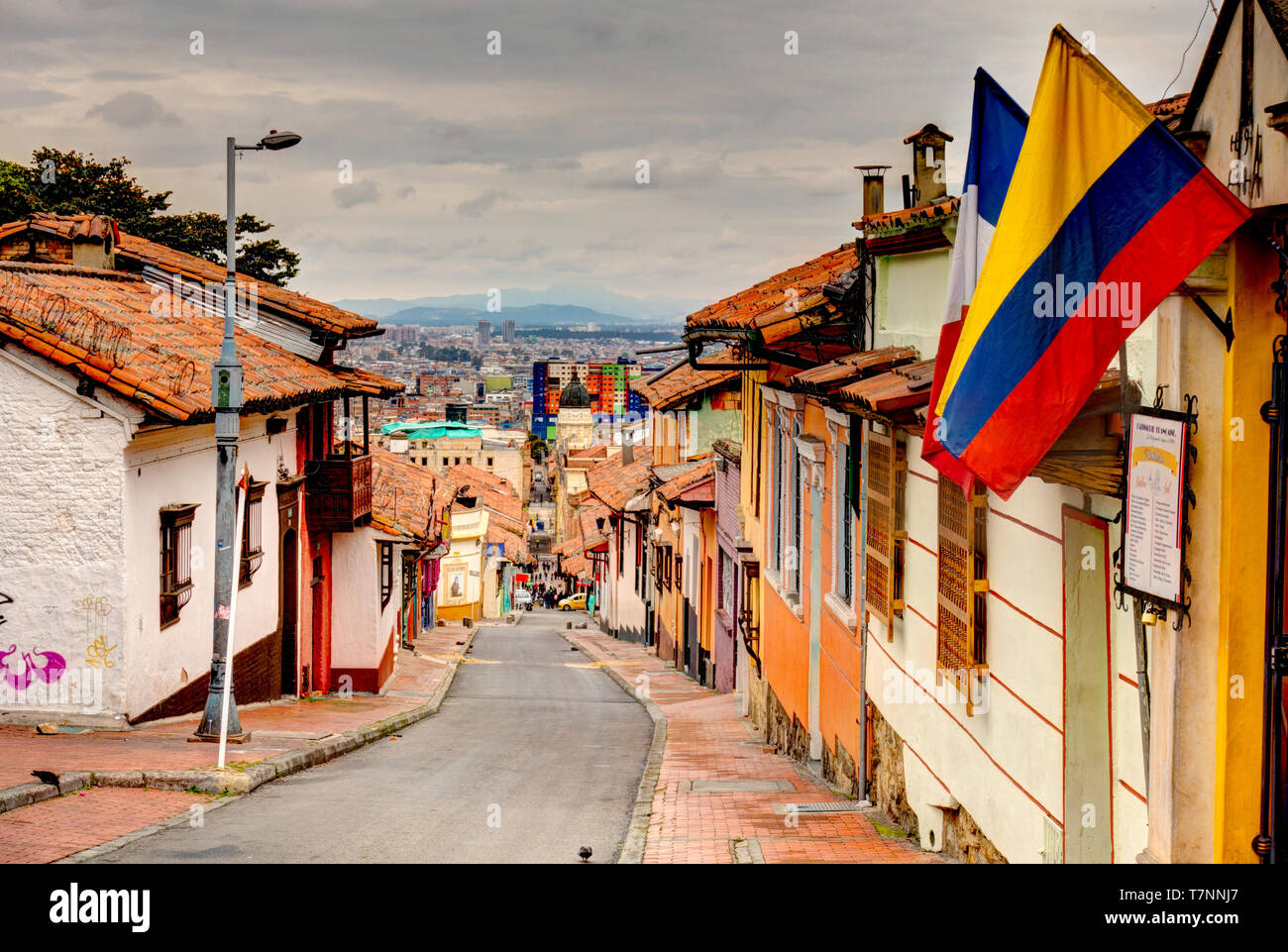 Bogota, Historican center, HDR image Stock Photo - Alamy