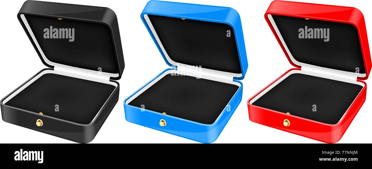 Red metal boxes Stock Vector Images - Alamy