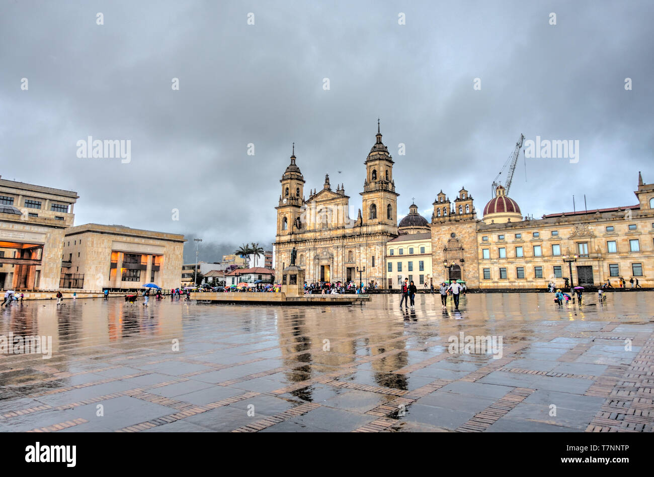 Bogota, Historican center, HDR image Stock Photo - Alamy