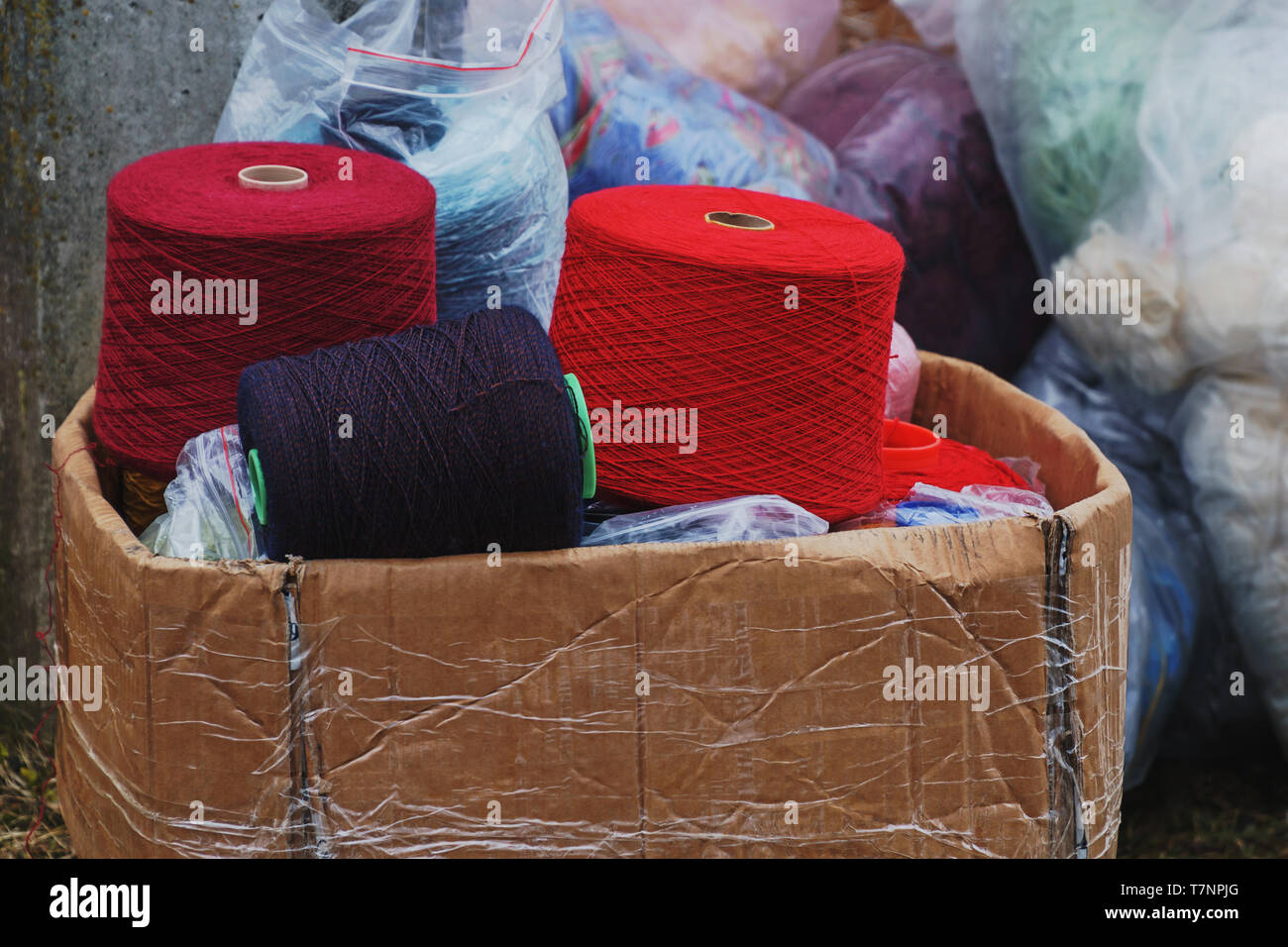 Old carton hi-res stock photography and images - Alamy